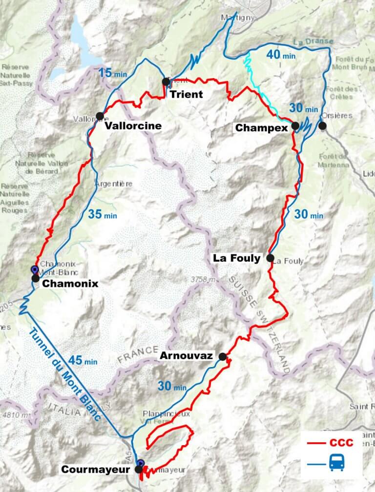 Accompagnant, assistance CCC UTMB - avis et conseils - Sportif amateur